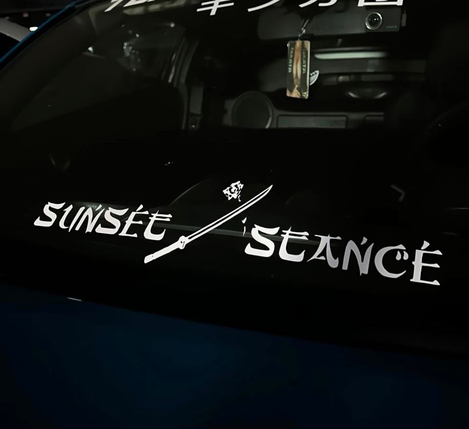 sakura banner – Sunset Stance