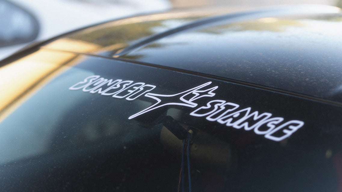 y2k banner – Sunset Stance