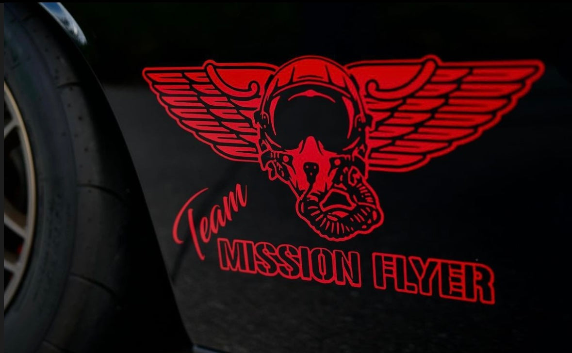 custom club decals – Sunset Stance