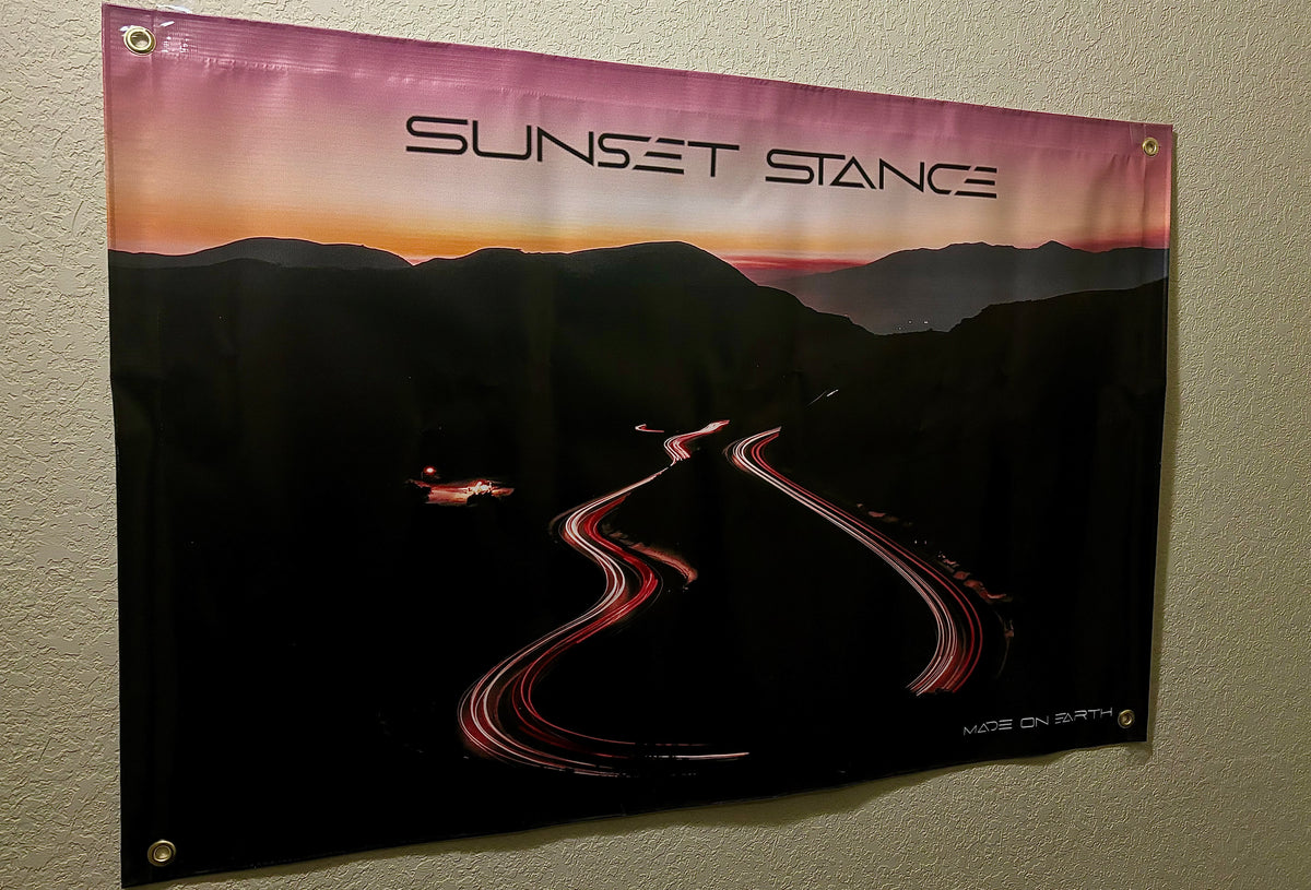 space age flag – Sunset Stance
