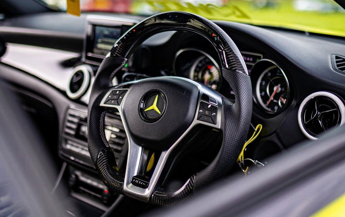 custom steering wheel – Sunset Stance