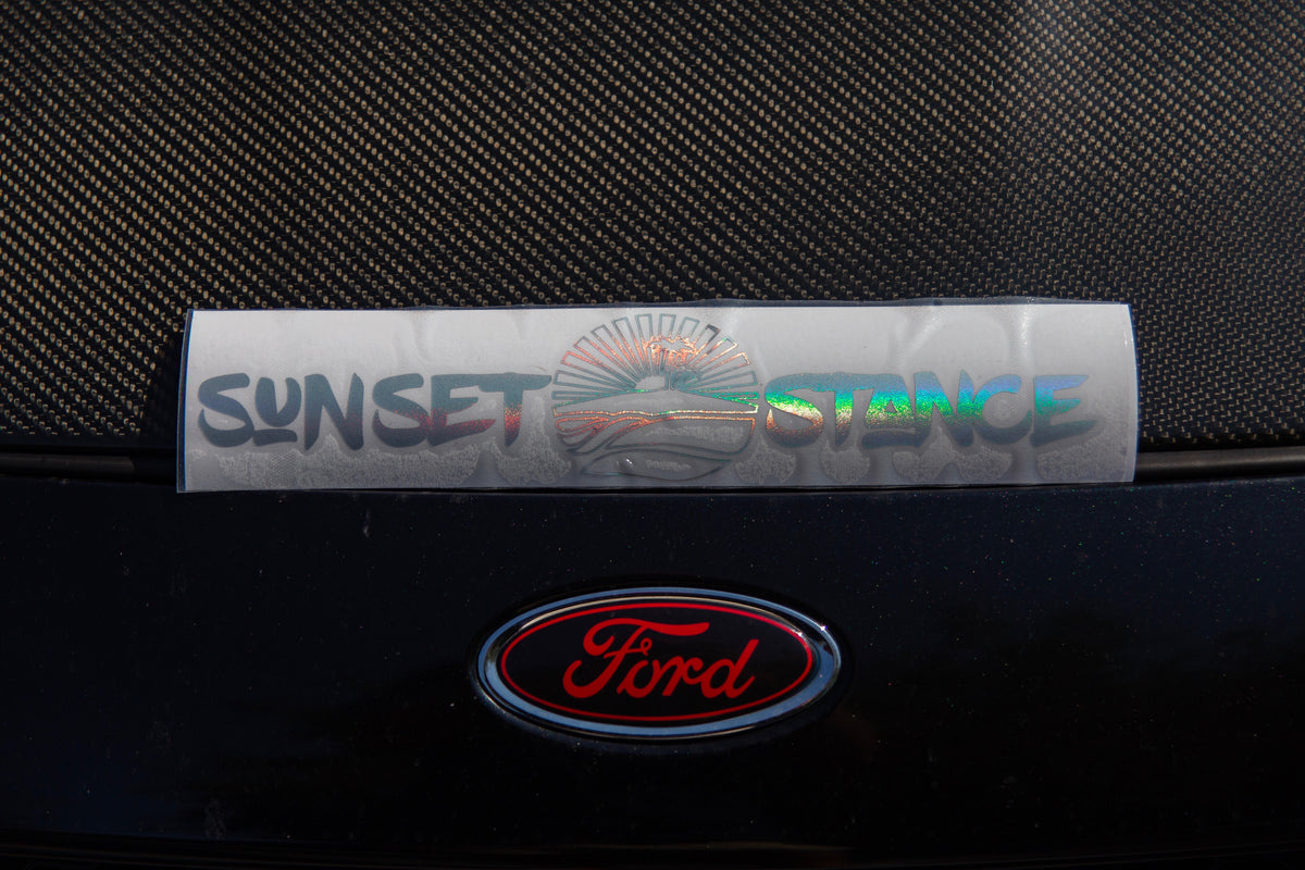 classic decal – Sunset Stance